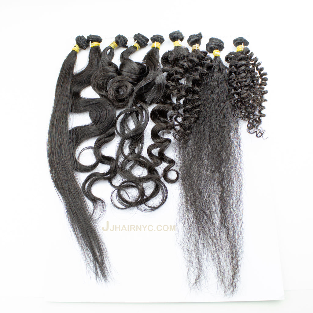 Virgin Hair Sample, 9 Textures Virgin Hair Sample Pack – Virgin Hair ...