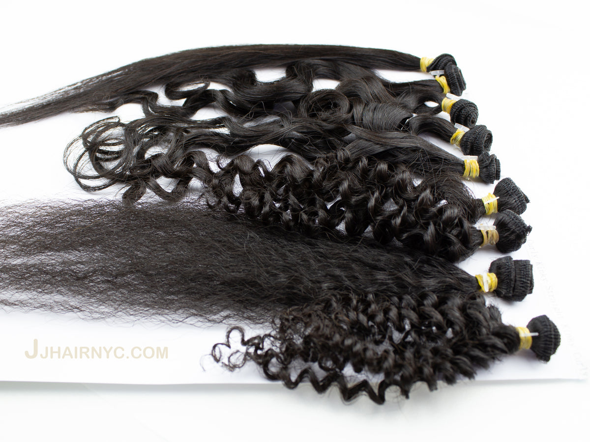 Virgin Hair Sample, 9 Textures Virgin Hair Sample Pack – Virgin Hair ...